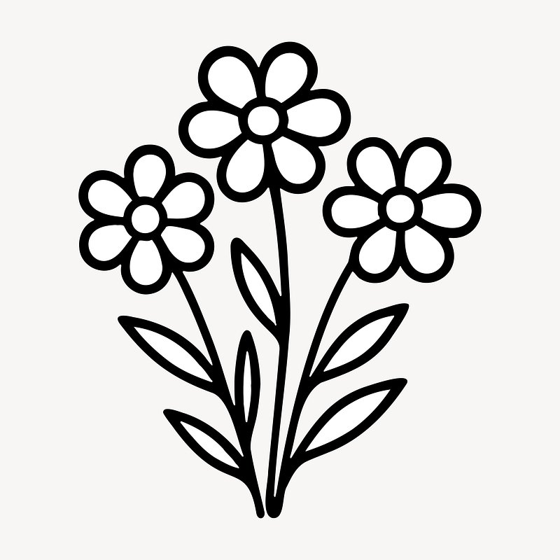 Daisy+stencil Pattern Images | Free Photos, PNG Stickers, Wallpapers ...