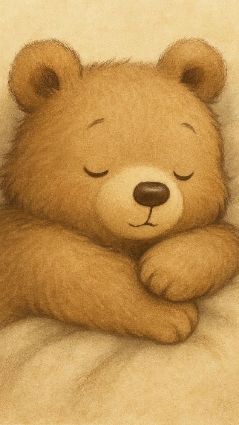 Sleeping+bear+wallpaper Cartoon Images | Free Photos, PNG Stickers ...