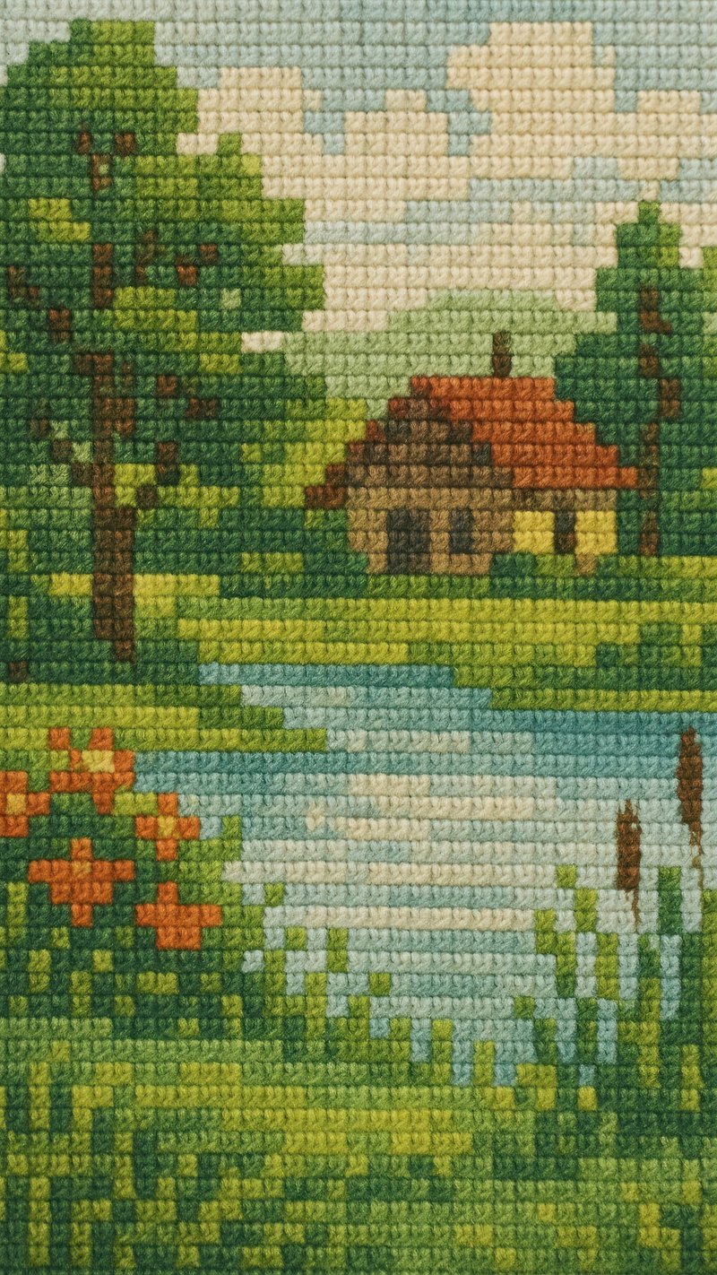 House+cross-stitch+pattern Cross Images | Free Photos, PNG Stickers ...