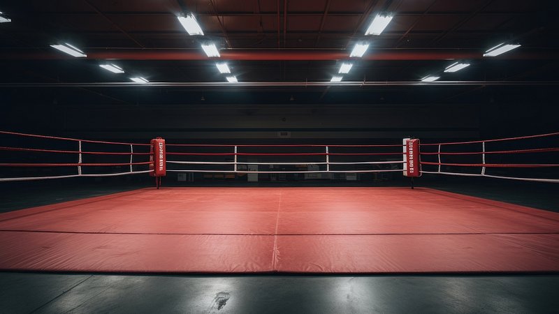 Boxing state sports architecture illuminated | Free Photo - rawpixel