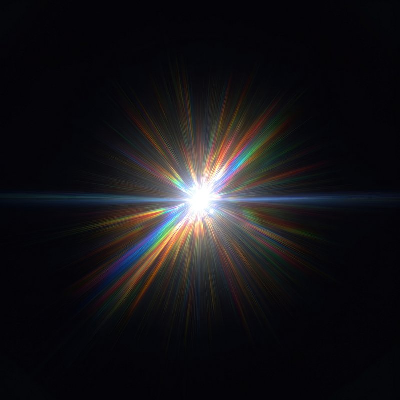 PNG Prismatic rays light starburst | Premium PNG - rawpixel