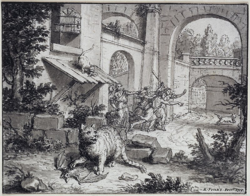 Fable illustration: Cupid Death, 1718 | Free Photo Illustration - rawpixel