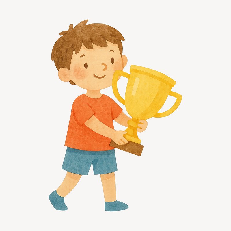 Award Kid Cartoon PNG Shadow Images | Free Photos, PNG Stickers ...