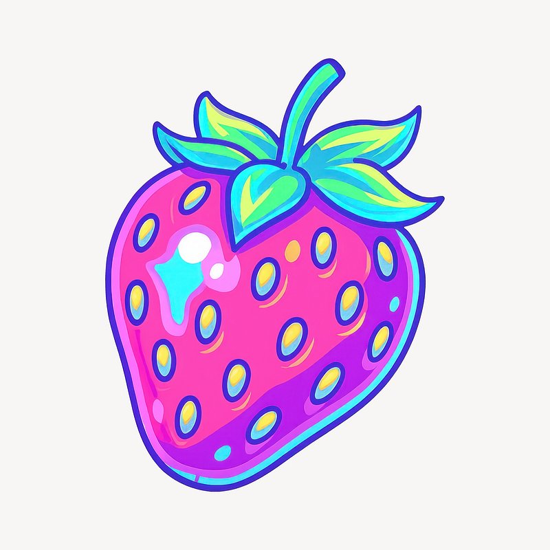 Animated Strawberry Images | Free Photos, PNG Stickers, Wallpapers ...