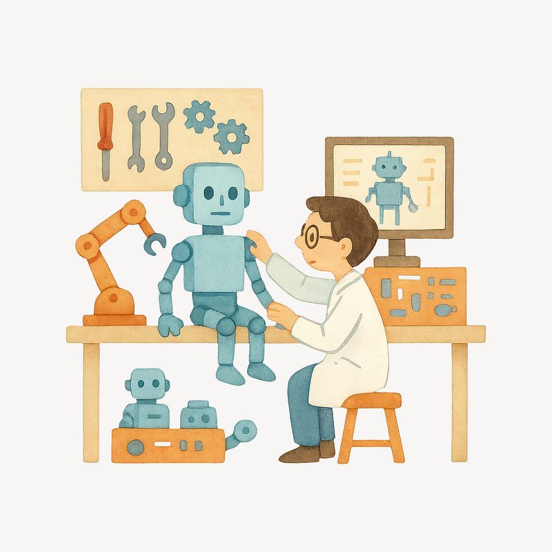 Robotics Engineering Robot Background Watercolor Images | Free Photos ...