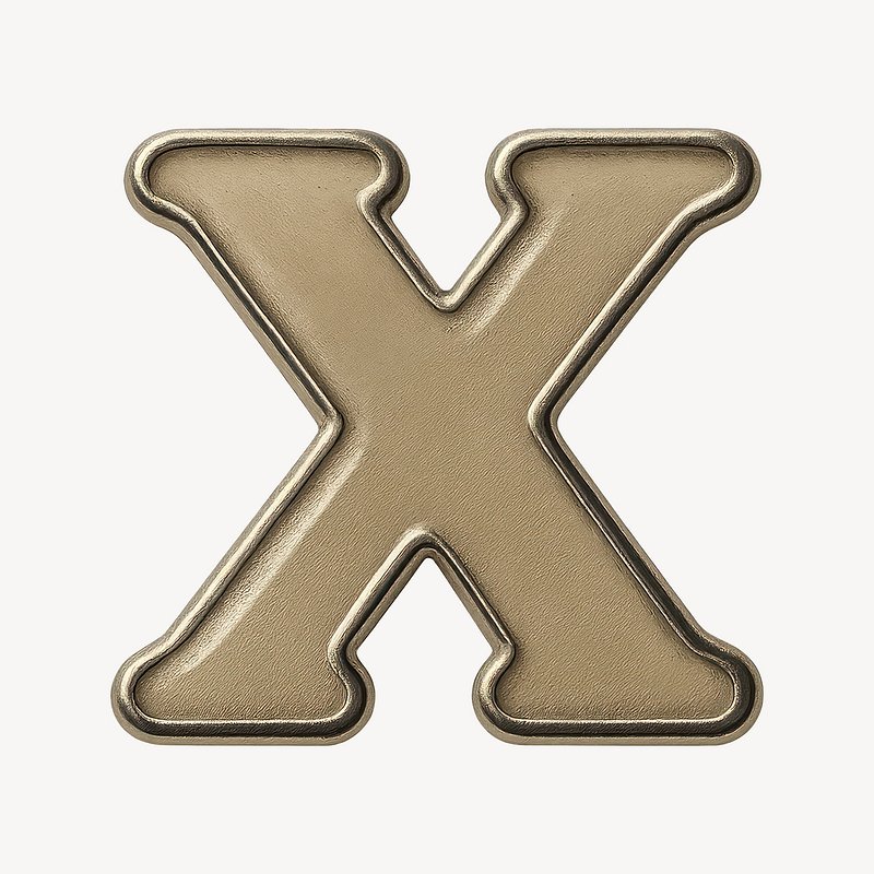 Letter X Transparent PNG Images | Free Photos, PNG Stickers, Wallpapers ...