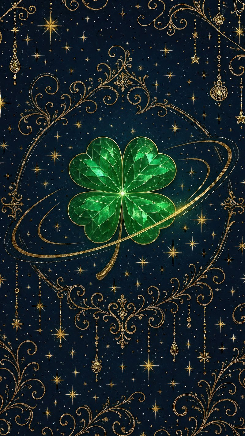 Clover Iphone Wallpaper Art Background Images | Free Photos, PNG ...