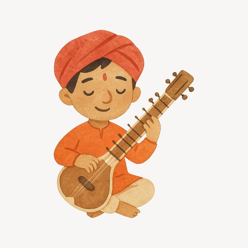 Indian Music Art PNG Images | Free Photos, PNG Stickers, Wallpapers ...