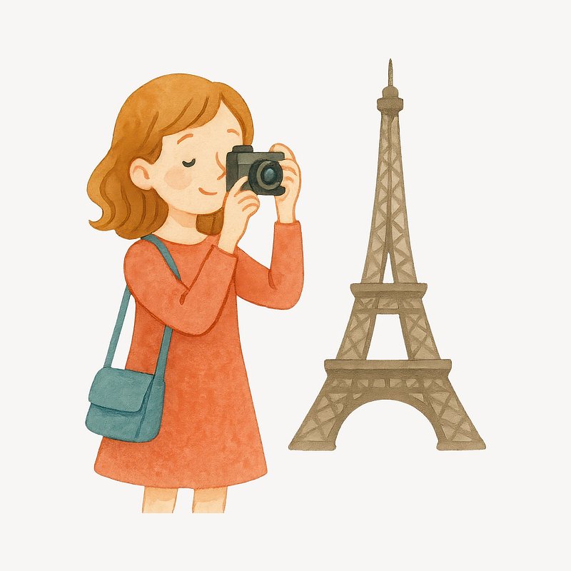 Eiffel Tower Cartoon Images | Free Photos, PNG Stickers, Wallpapers ...