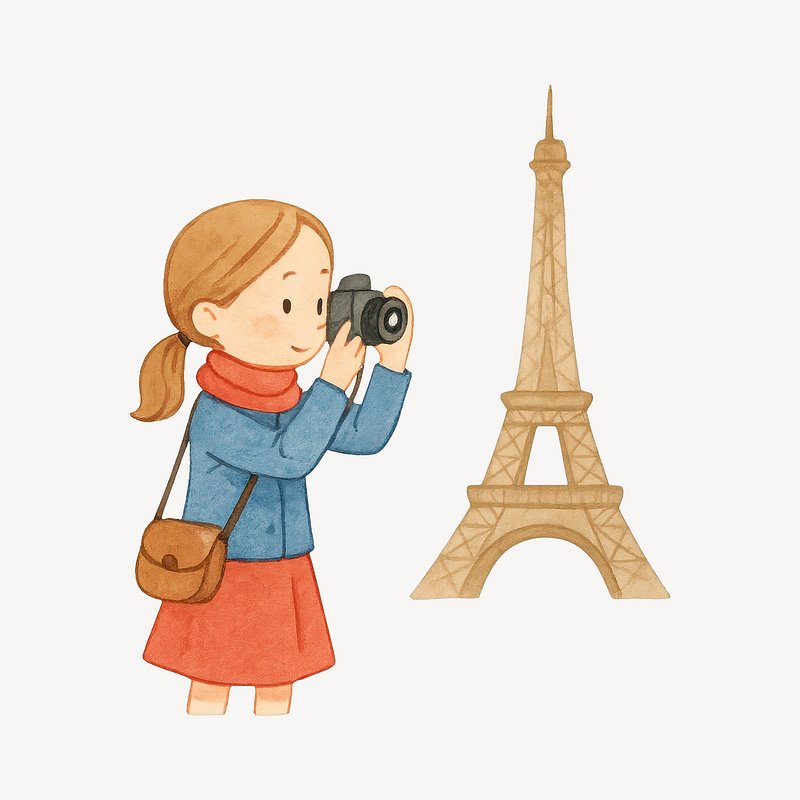 Eiffel Tower Cartoon Images | Free Photos, PNG Stickers, Wallpapers ...