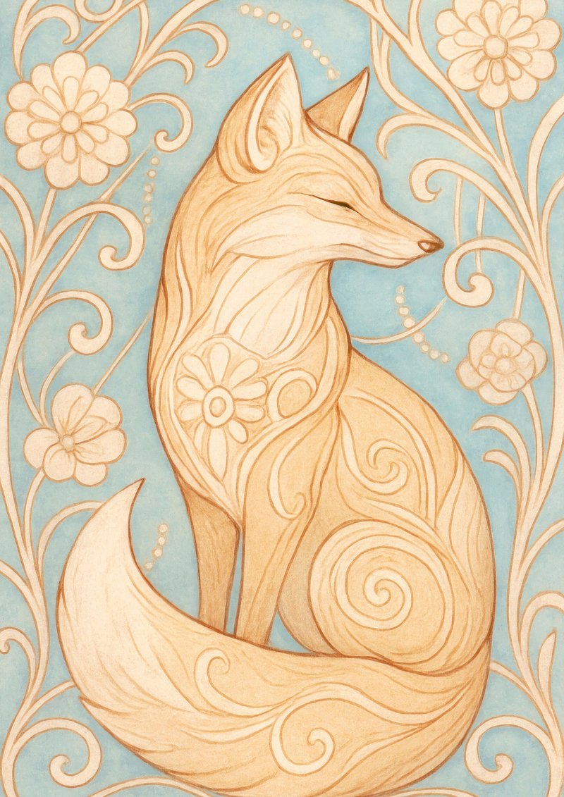 Fox+out+line Animal Images | Free Photos, PNG Stickers, Wallpapers ...