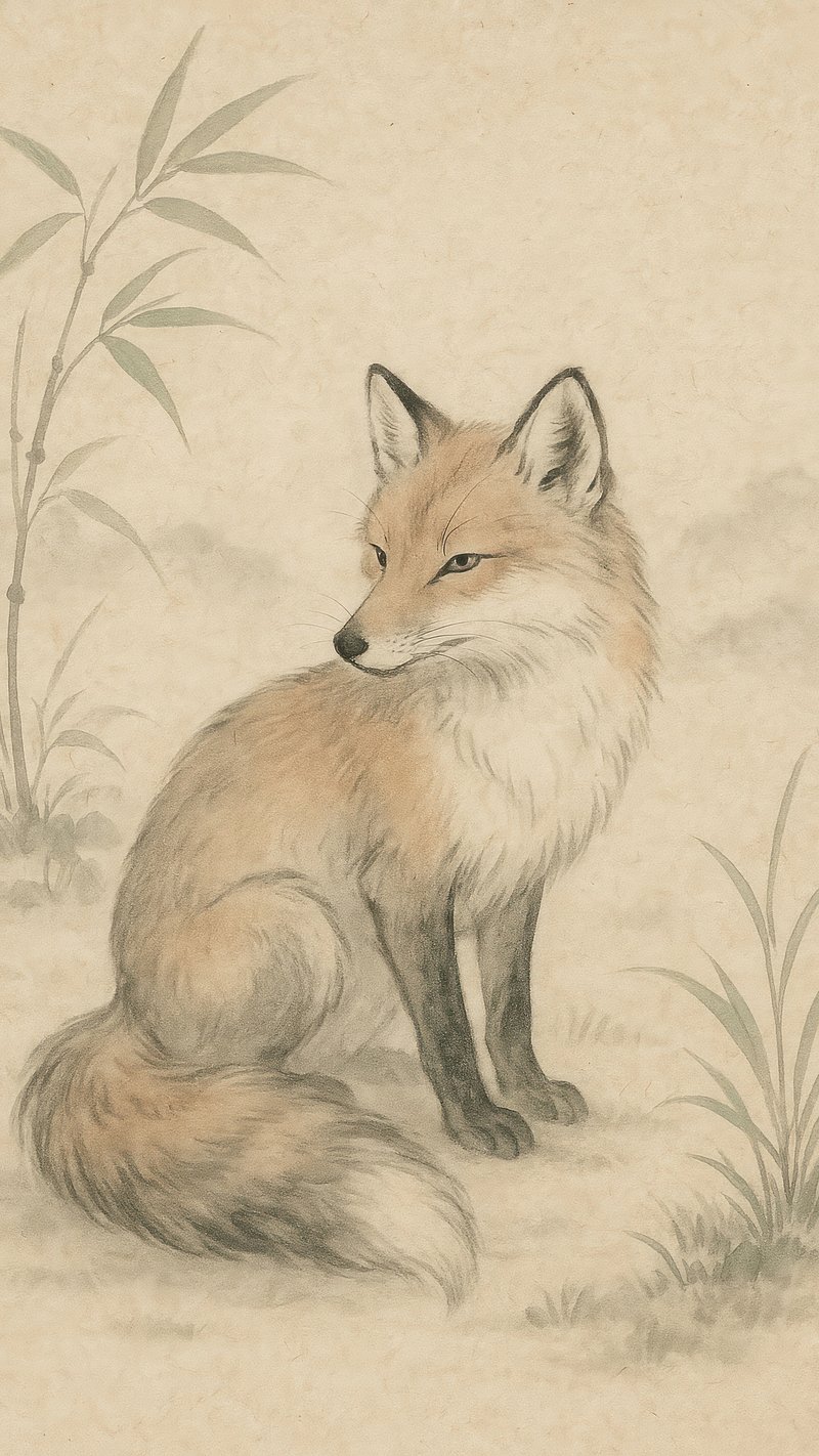 Japanese Dog TIFF Art Wallpaper Vintage Images | Free Photos, PNG ...