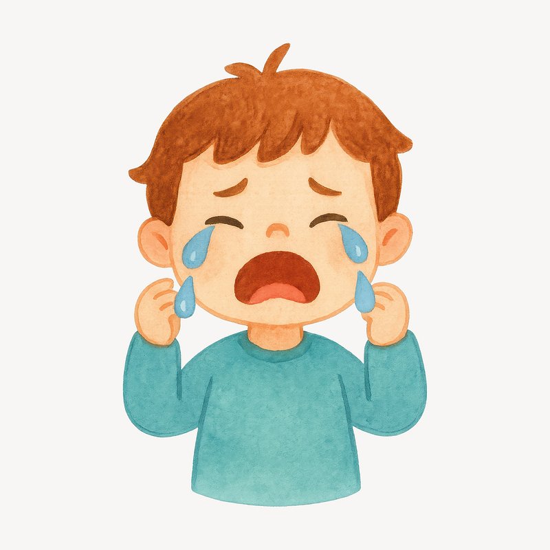 Crying Baby Cartoon Images | Free Photos, PNG Stickers, Wallpapers ...