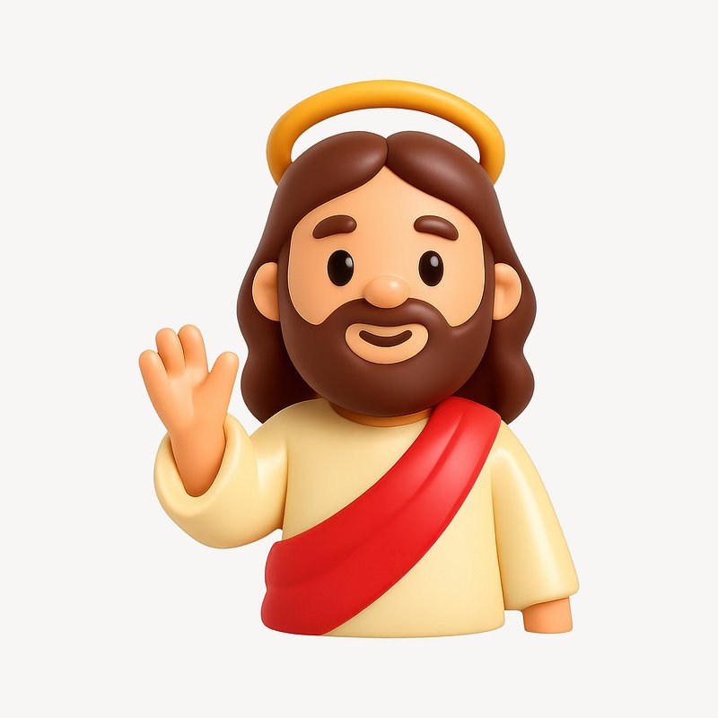 Jesus Animated Cartoon Images | Free Photos, PNG Stickers, Wallpapers ...