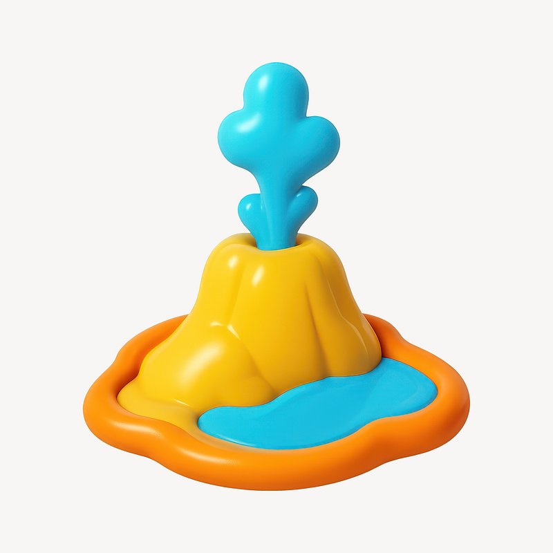Cartoon Volcano Images | Free Photos, PNG Stickers, Wallpapers ...