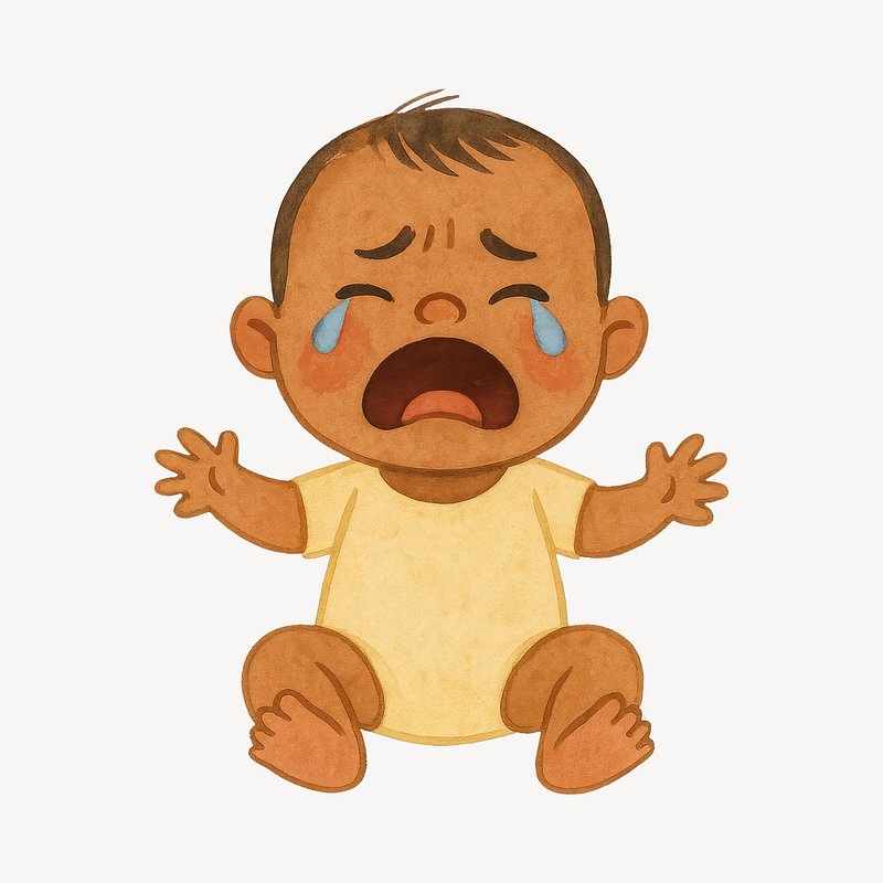 Crying Baby Cartoon Images | Free Photos, PNG Stickers, Wallpapers ...