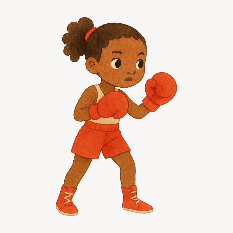 Female Boxing Cartoon Images | Free Photos, PNG Stickers, Wallpapers ...