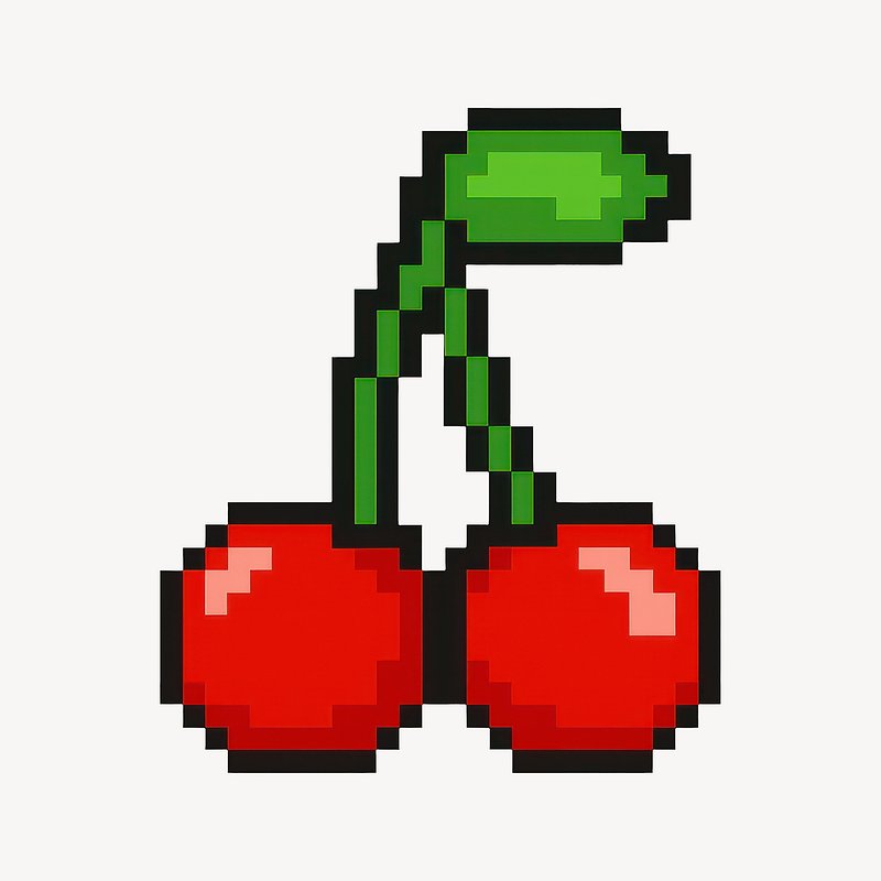 PNG Pixelated apple digital art | Free PNG - rawpixel