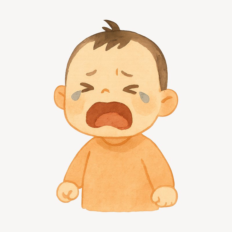 Crying Baby Cartoon Images | Free Photos, PNG Stickers, Wallpapers ...