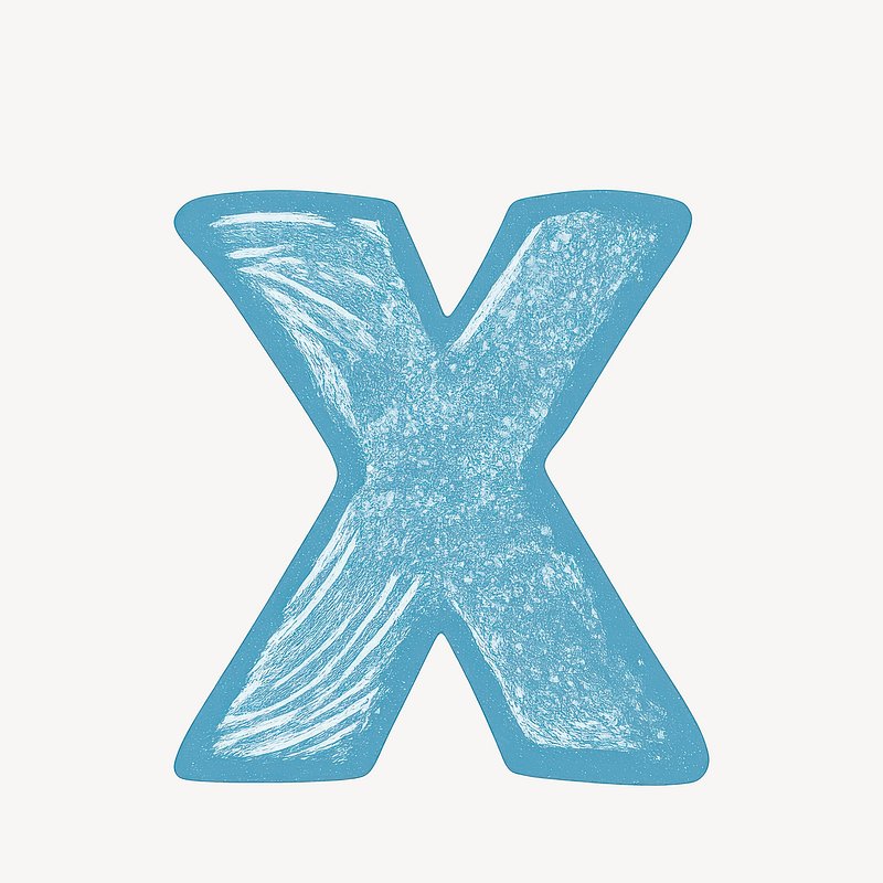 Letter X Transparent PNG Images | Free Photos, PNG Stickers, Wallpapers ...