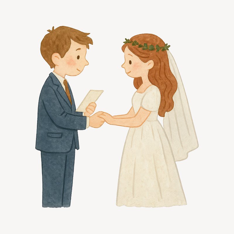 Wedding Couple Cartoon Images | Free Photos, PNG Stickers, Wallpapers ...