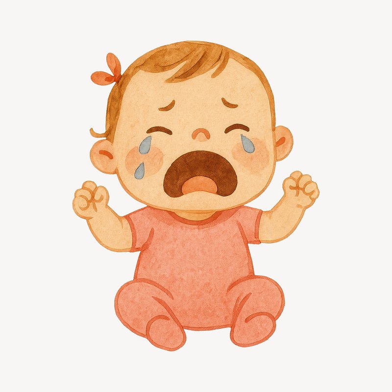 Crying Baby Cartoon Images | Free Photos, PNG Stickers, Wallpapers ...