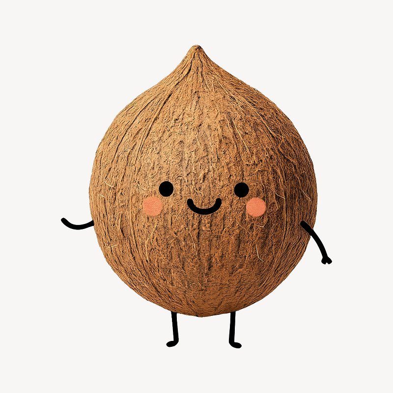 Coconut Cartoon Images | Free Photos, PNG Stickers, Wallpapers ...