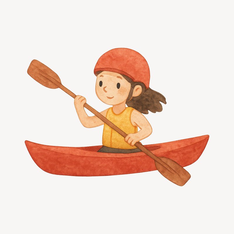 Kayaking Cartoon Images | Free Photos, PNG Stickers, Wallpapers ...