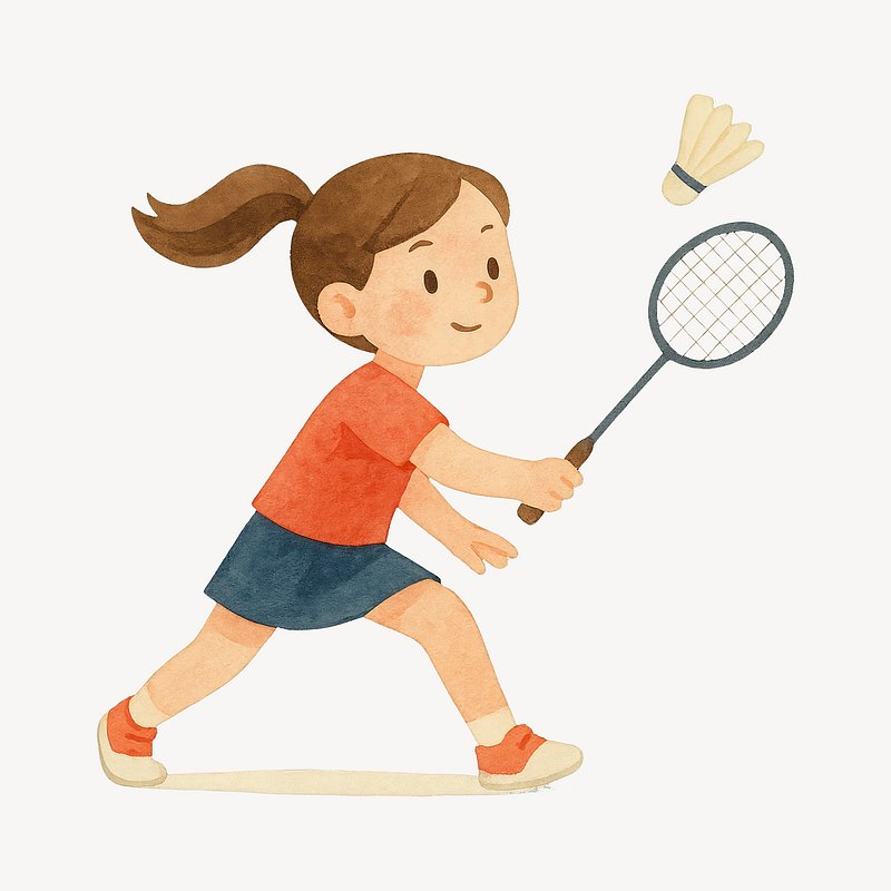 Badminton Cartoon Images | Free Photos, PNG Stickers, Wallpapers ...