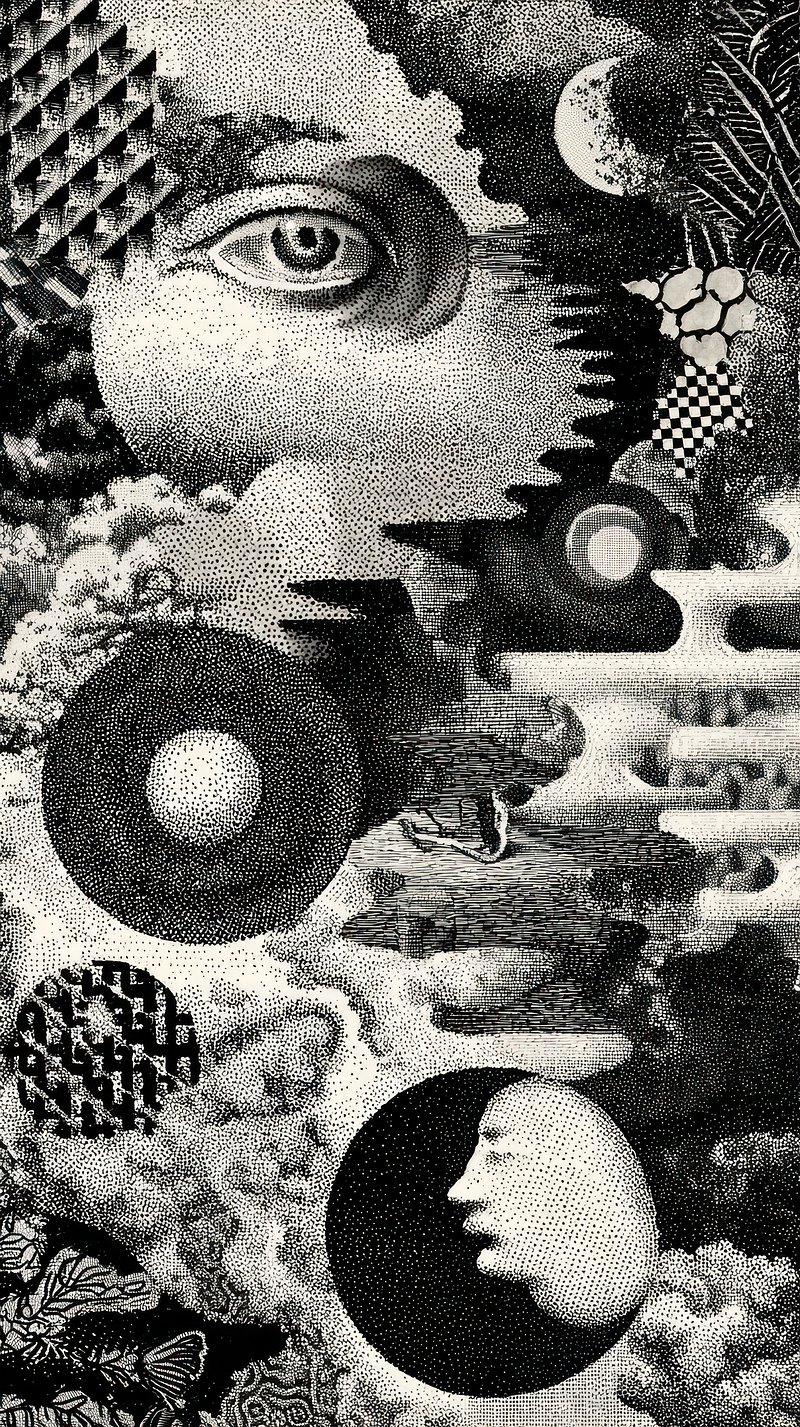 Raw+pixels Black Iphone Wallpaper Patterns Engraving Images | Free ...