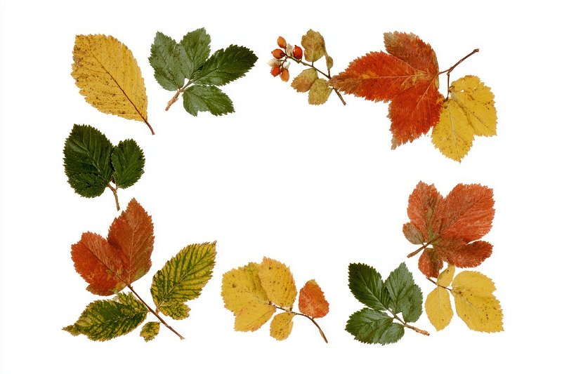 Cliparts Leaves Plant Border PNG Isolated Images | Free Photos, PNG ...