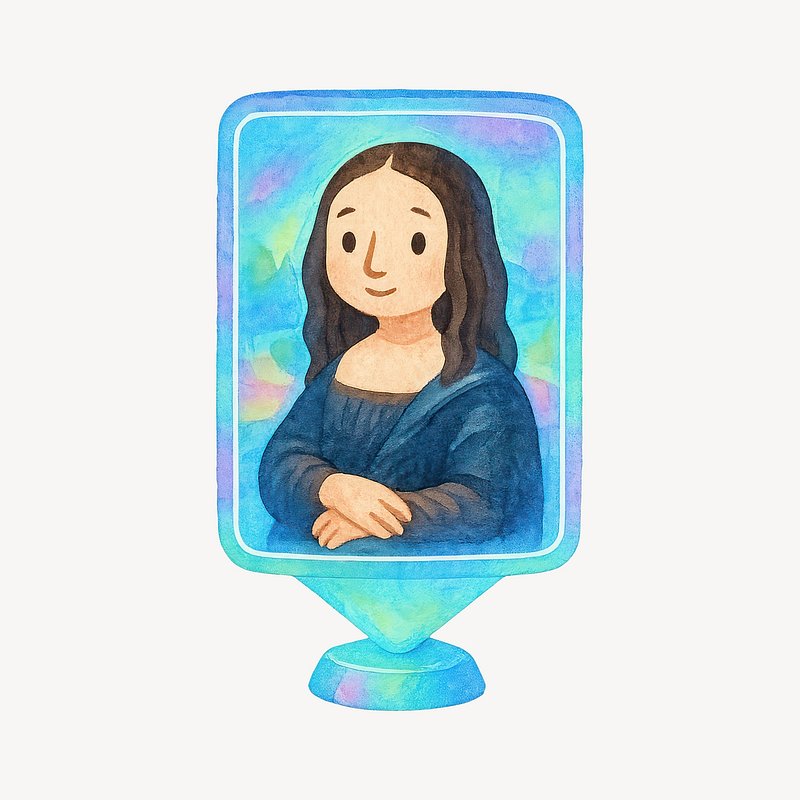Cartoon Mona Lisa Images | Free Photos, PNG Stickers, Wallpapers ...