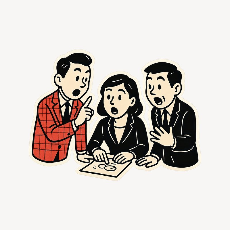 Group Discussion Cartoon Images | Free Photos, PNG Stickers, Wallpapers ...