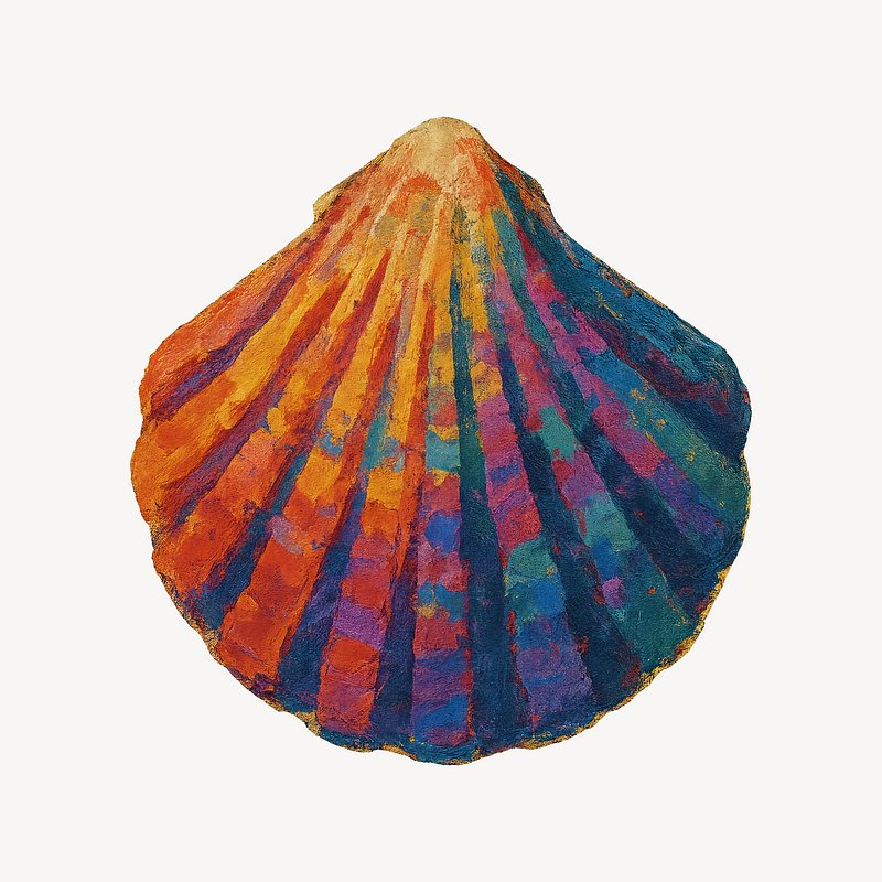 Scallop Shell Illustration Design Images | Free Photos, PNG Stickers ...