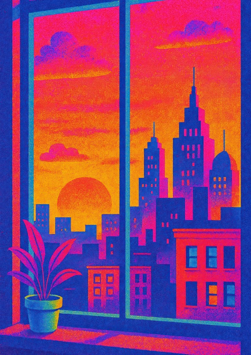 View From The Window Wallpaper Sunset Images | Free Photos, PNG ...