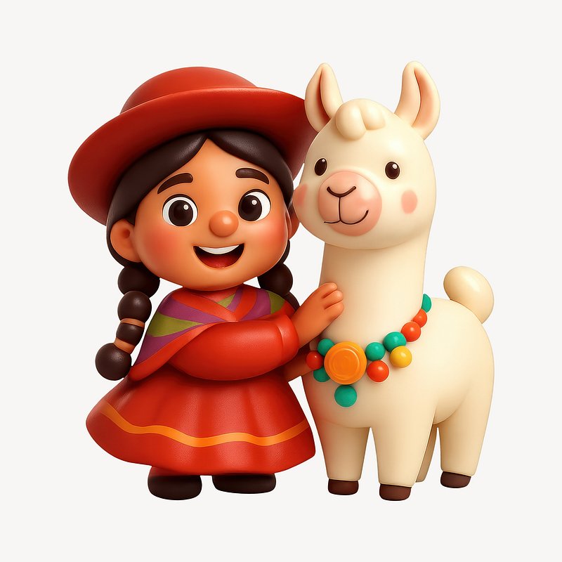 Llama+arts+characters Cartoon Images | Free Photos, PNG Stickers ...