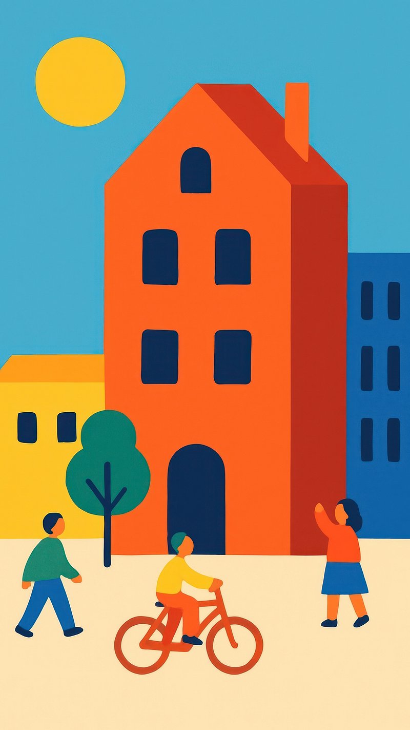 Cartoon+city Building Images | Free Photos, PNG Stickers, Wallpapers ...