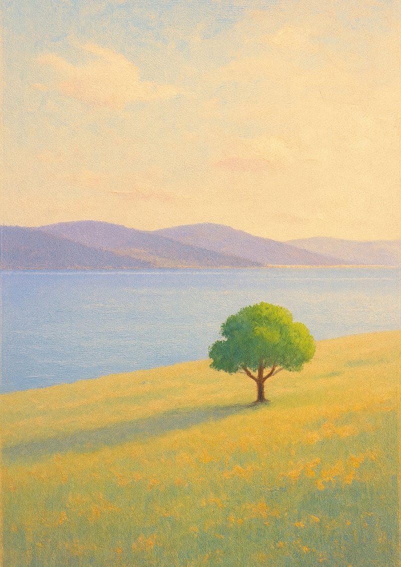 Sunset Coastal Painting Sea Nature Wallpaper Images | Free Photos, PNG ...