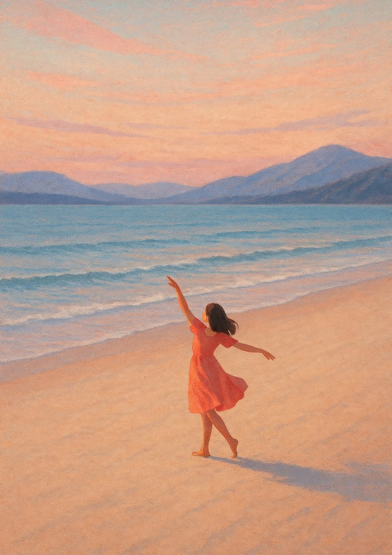 Pink Beach Outdoors TIFF Ocean Aesthetic Images | Free Photos, PNG ...