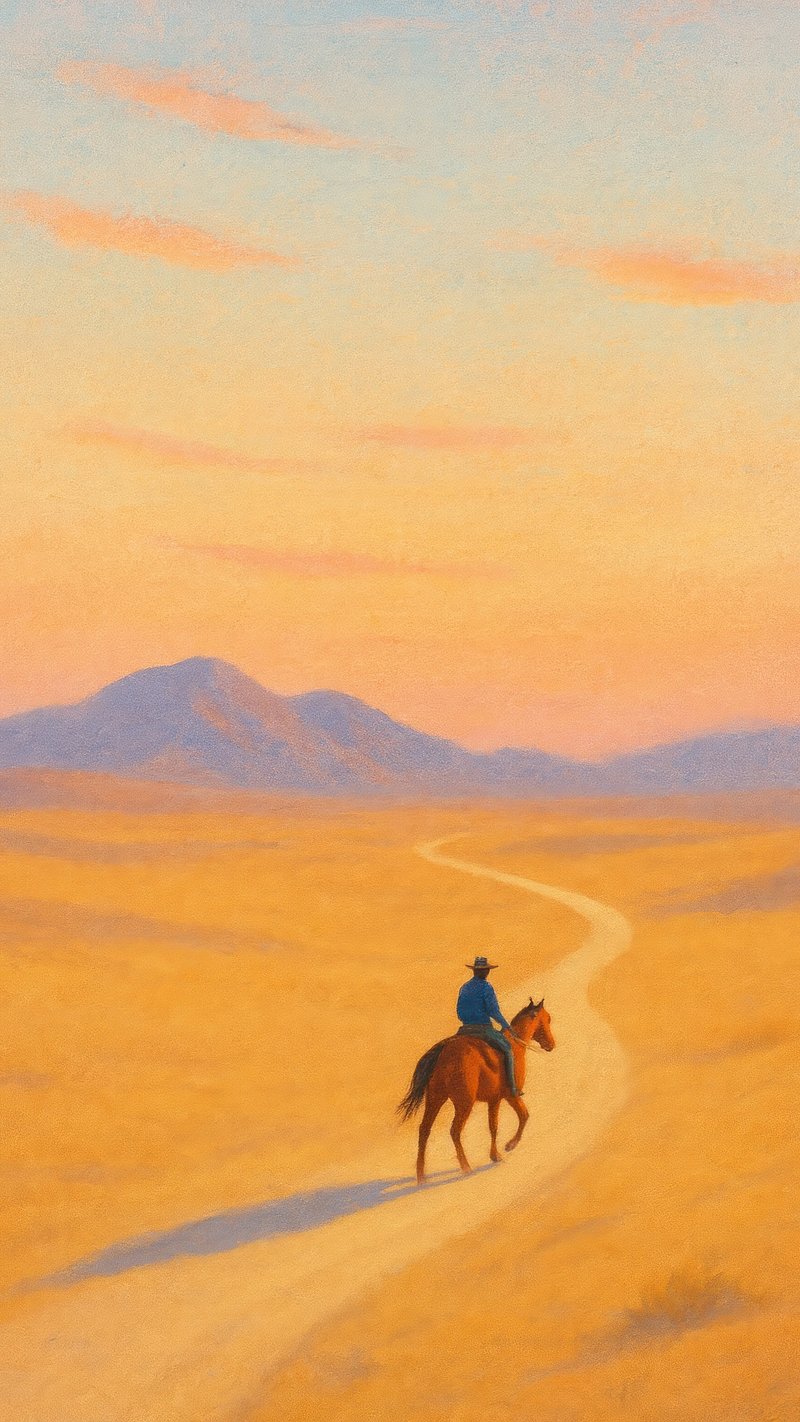 Cowboy Landscape Art Texture Horse Images | Free Photos, PNG Stickers ...