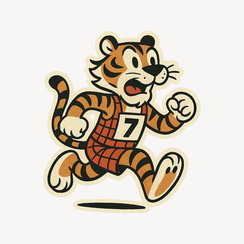 Tiger Run PNG Images | Free Photos, PNG Stickers, Wallpapers ...