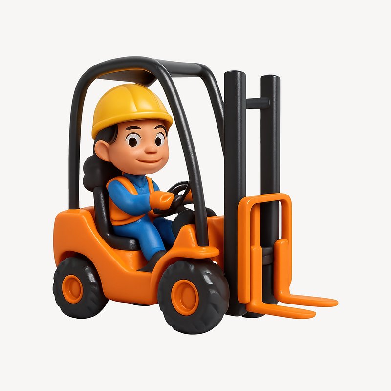 Cartoon Forklift Images | Free Photos, PNG Stickers, Wallpapers ...