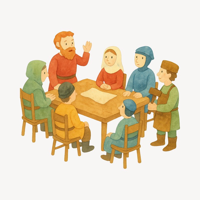 Group Discussion Cartoon Images | Free Photos, PNG Stickers, Wallpapers ...