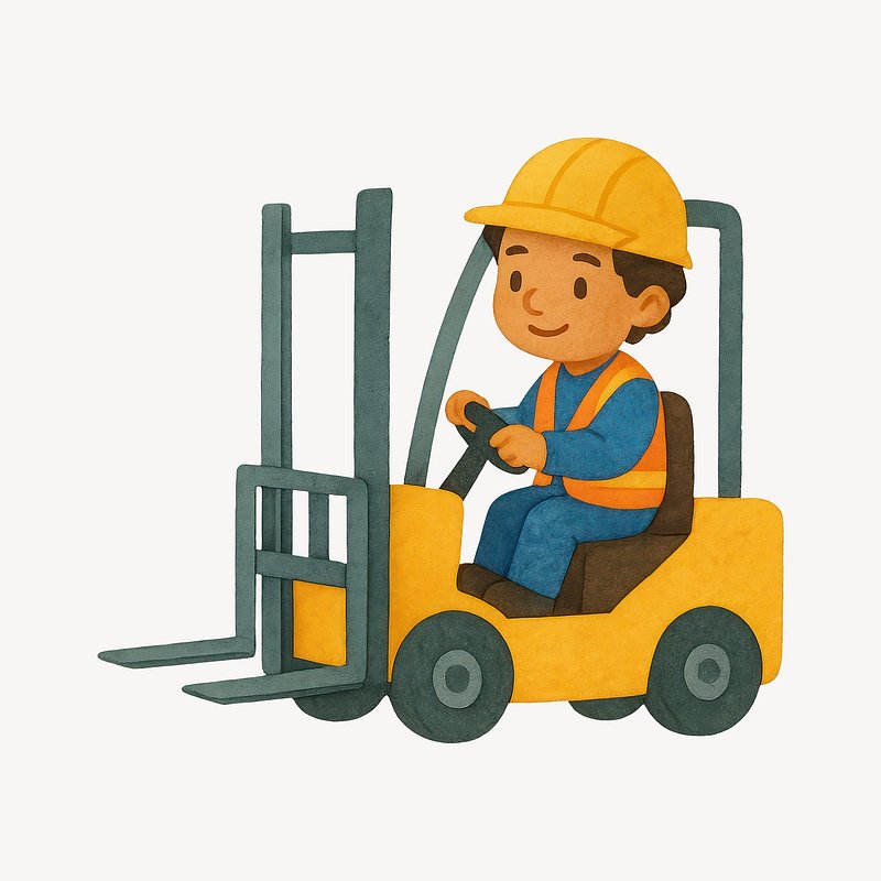 Cartoon Forklift Images | Free Photos, PNG Stickers, Wallpapers ...