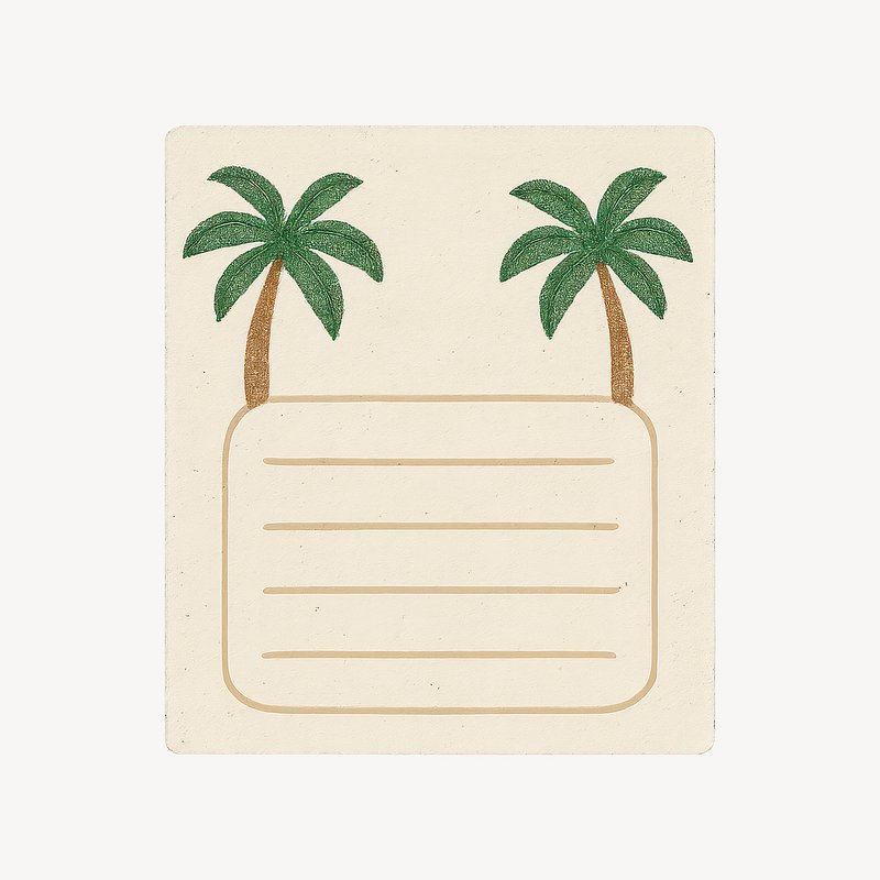 Card Palm Paper Design Images | Free Photos, PNG Stickers, Wallpapers ...