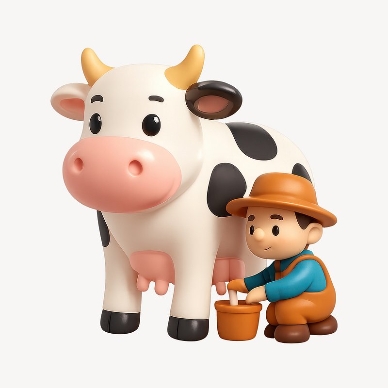 Animated Cow Images | Free Photos, PNG Stickers, Wallpapers ...