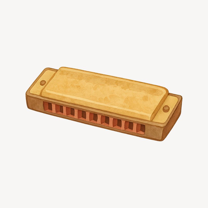 PNG Vintage harmonica illustration white | Free PNG - rawpixel
