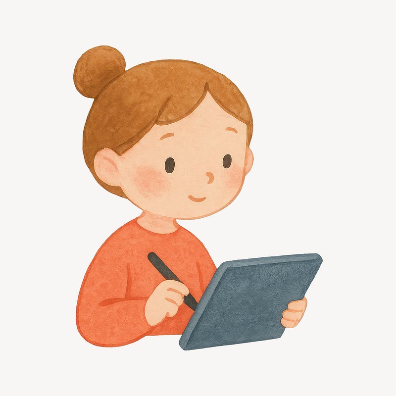 Books And Computer Person Cute Images | Free Photos, PNG Stickers ...