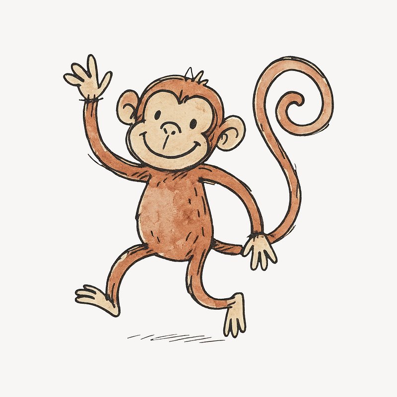 Monkey Cartoon Images | Free Photos, PNG Stickers, Wallpapers ...