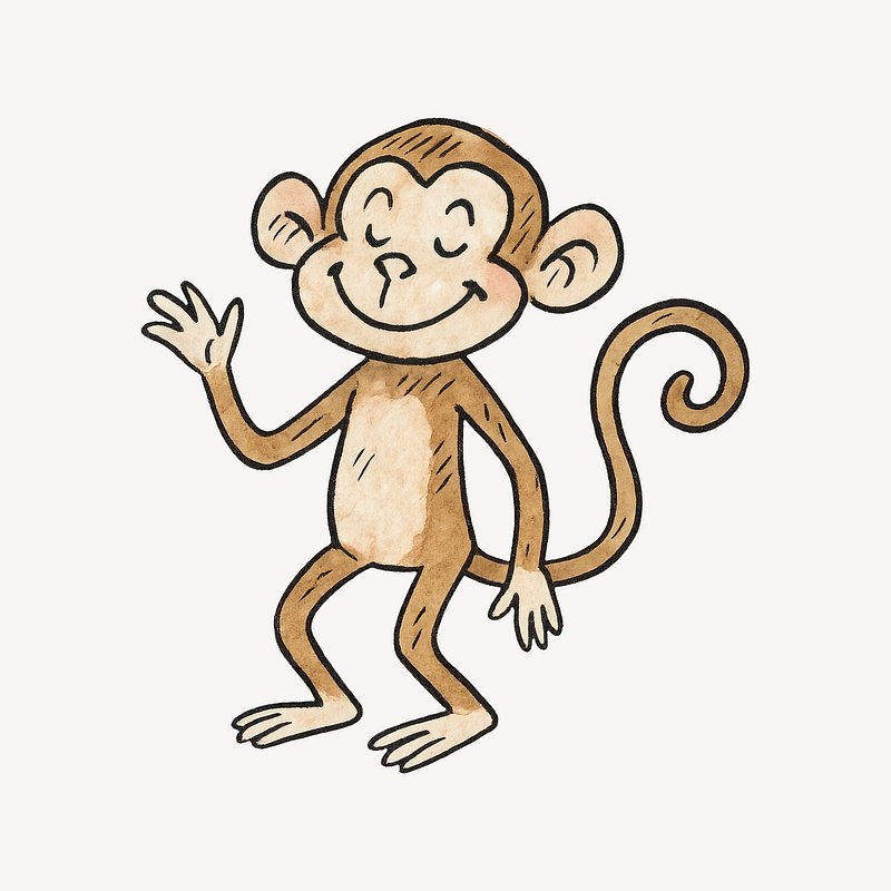 Monkey Cartoon Images | Free Photos, PNG Stickers, Wallpapers ...